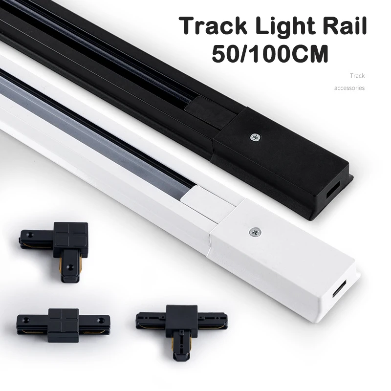 LED-Track-Light-Rail-0-5M-1M-2-Wire-Led-Track-Lamp-Rails-COB-Track ...