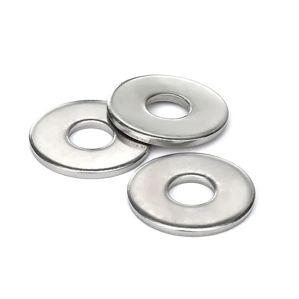 1-50PCS High Quality Large Flat Washer Pad A2 DIN9021 M3 M4 M5 M6 M8 ...