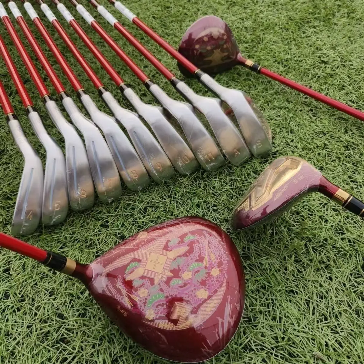 Men's 5-star BERES S-08 Full set of golf clubs S08 woods fairway wood ...
