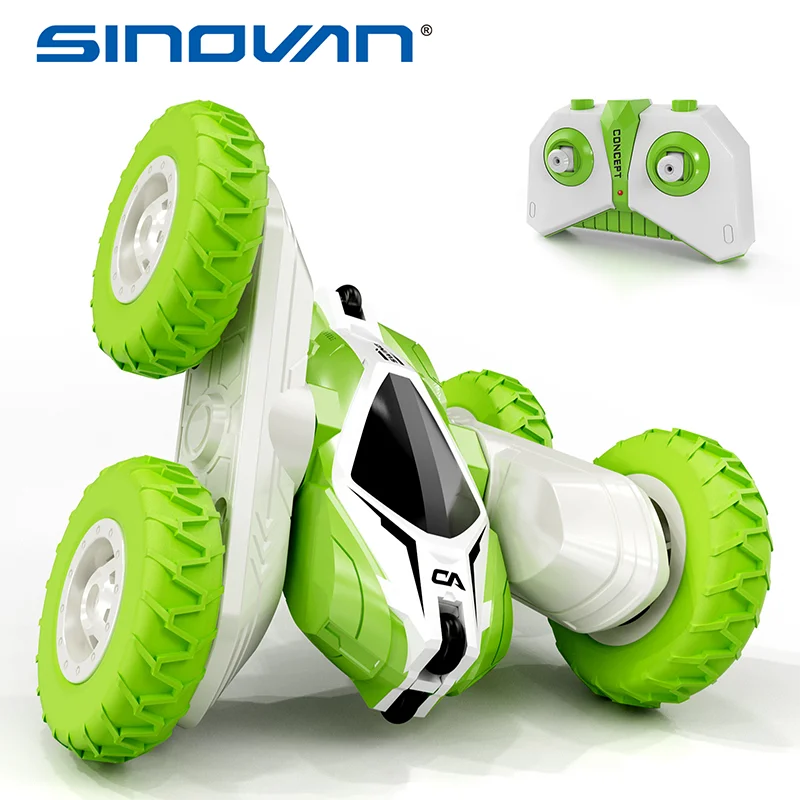 Sinovan Mini Rc Cars Stunt Car Toy, 2.4ghz Remote Control Car Double ...