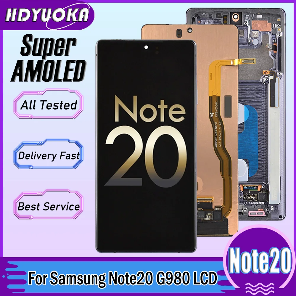 6-7-Super-AMOLED-LCD-For-Samsung-Note-20-N980-N980F-SN980F-DS-LCD ...