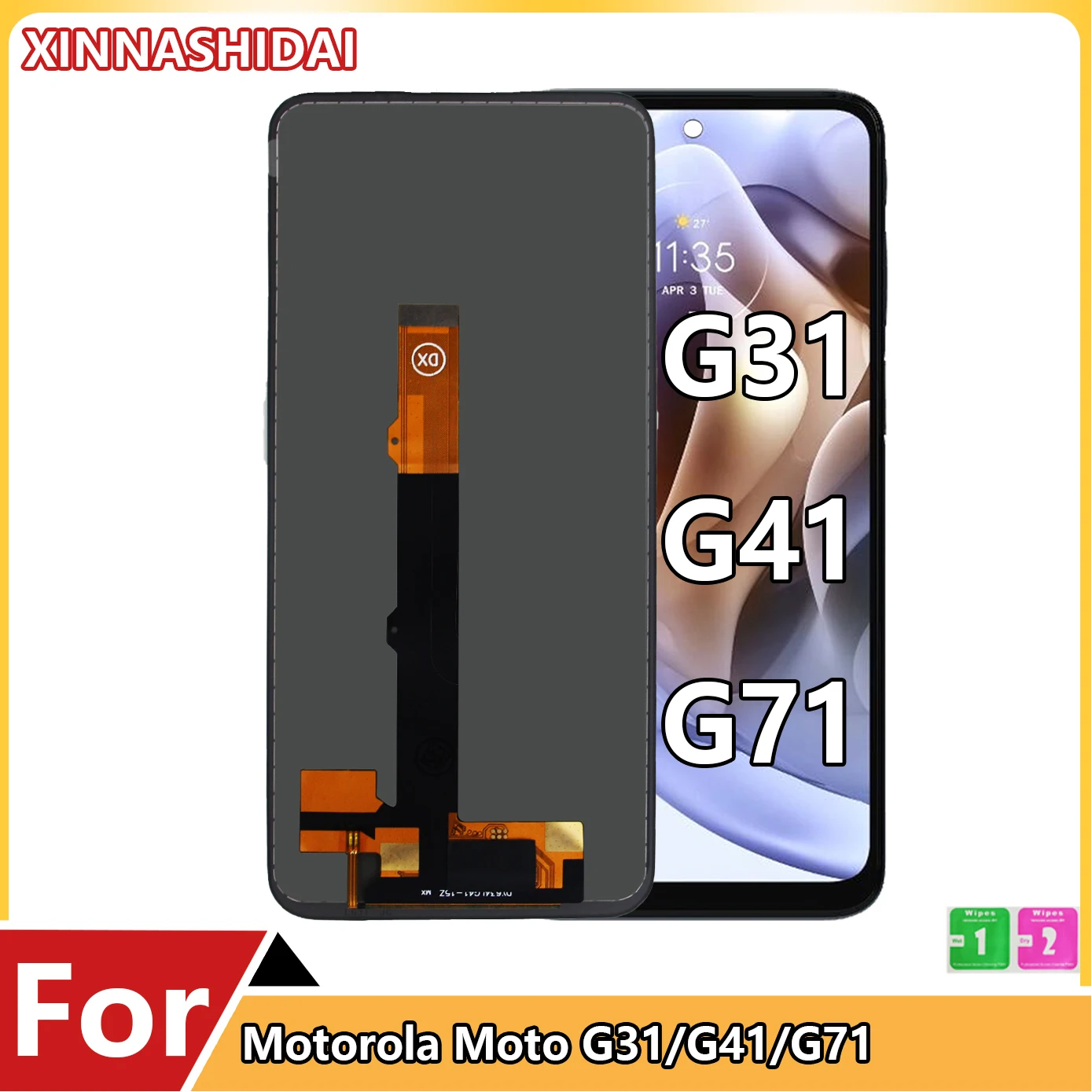 Amoled Original Para Motorola Moto G41 Lcd Tela De Toque Para Moto G31 Lcd Xt2173-3 Digitador ...
