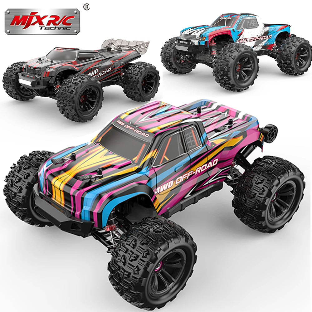 MJX 16207 16208 16209 16210 1/16 Brushless RC Car 2.4G Remote Control ...