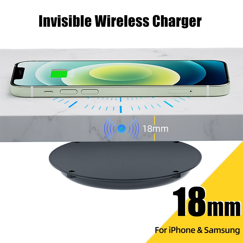 Invisible-Wireless-Charger-QI-Charger-Under-Table-Hidden-Long-Distance ...