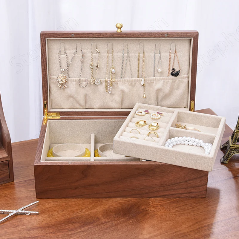 Modern Wood Jewelry Box