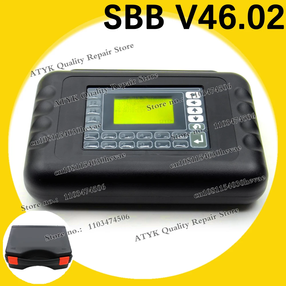 Auto key Programmer SBB V46.02 obd2 scanner cars Key Maker sbb V33 V33 ...