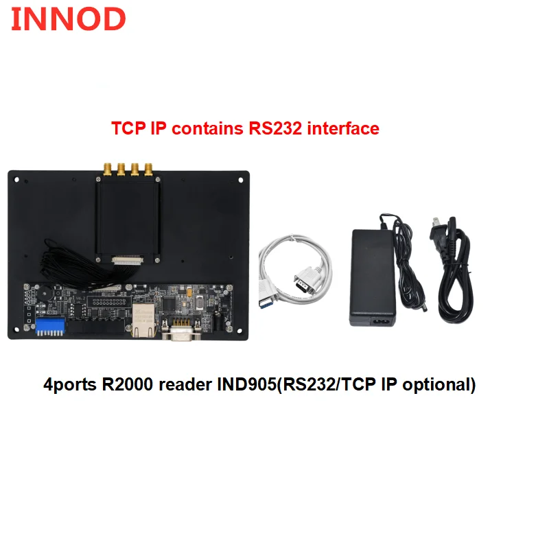 4 Ports Uhf Passive Rfid Reader Module With Impinj R2000 Chip For Race ...