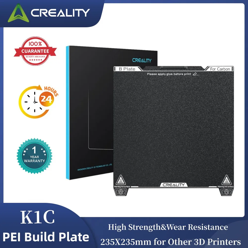 Creality-K1C-Build-Plate-PEI-Sheet-with-Nozzle-Cleaner-235x235mm ...