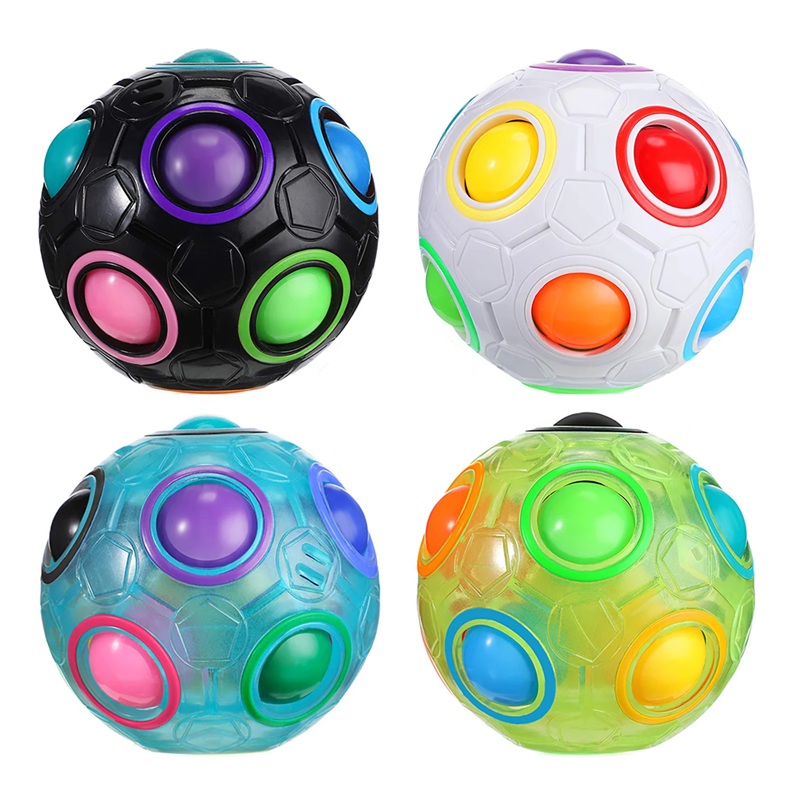 Rainbow-Ball-Puzzle-Magic-Cube-Football-Fidget-Toy-Luminous-3D-Brain ...