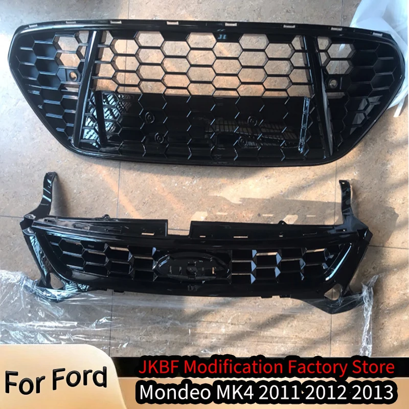 For Ford Mondeo MK4 2011 2012 2013 Car Front Bumper Upper Lower ...