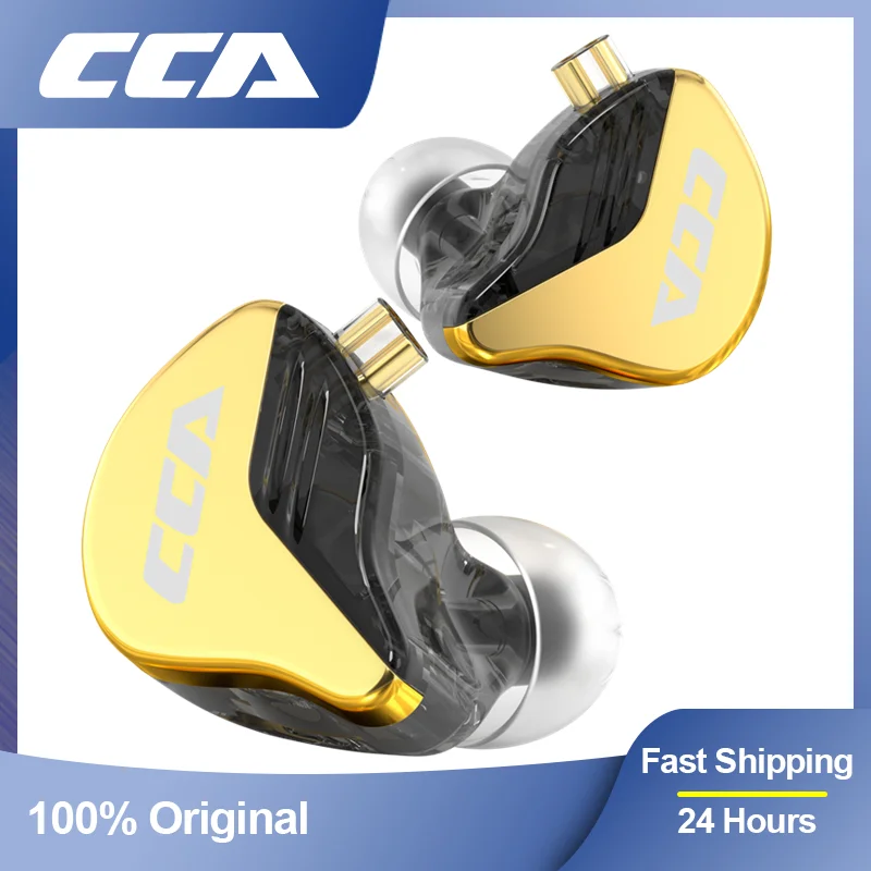 CCA CRA+ Metal Headset In Ear Monitor Phone Bass Wired Earphone With ...