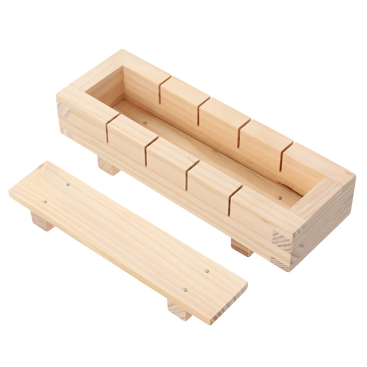 Sush-New-Wooden-Rectangular-Sushi-Press-Mold-Box-Sushi-Making-Kit-DIY ...