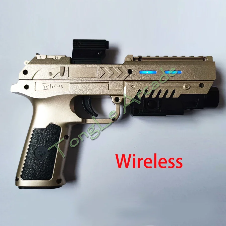 Arcade-Game-DIY-Parts-USB-Wired-Wireless-Light-Gun-Shotting-Gamepad ...