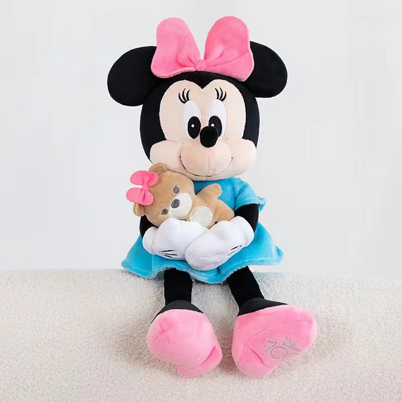 Disney-muñeco de peluche de Mickey, Minnie, Stitch, Homdor, Animal de ...