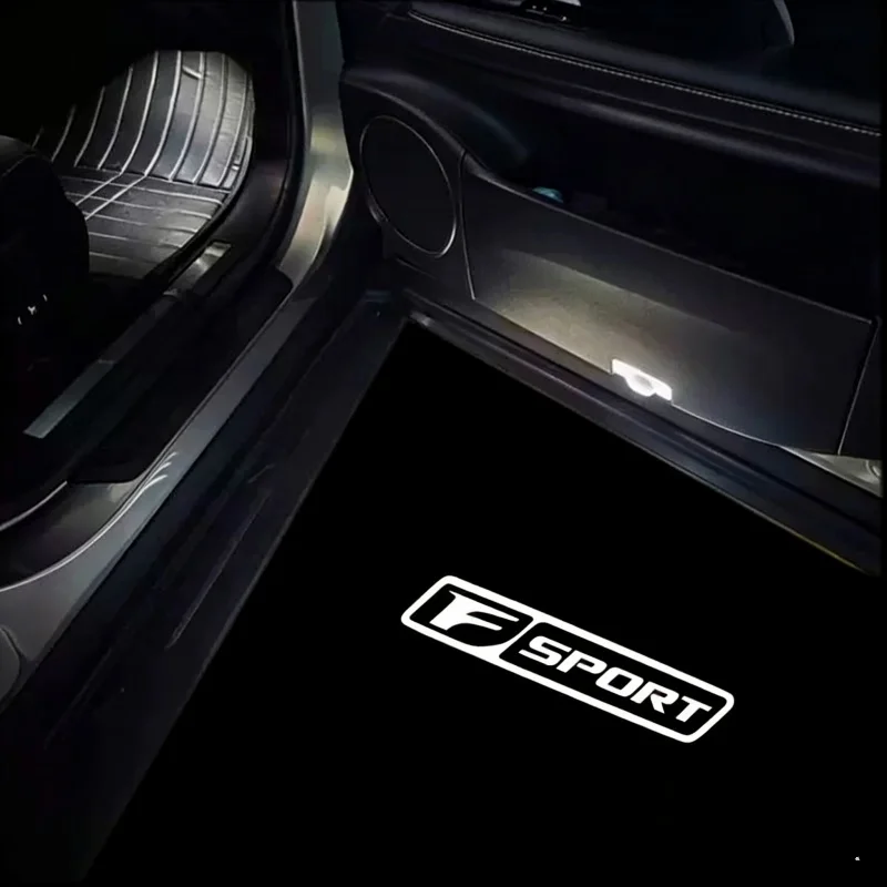 LED Car Door Light Welcome Logo Lamp Projector Ghost Shadow Lights ...
