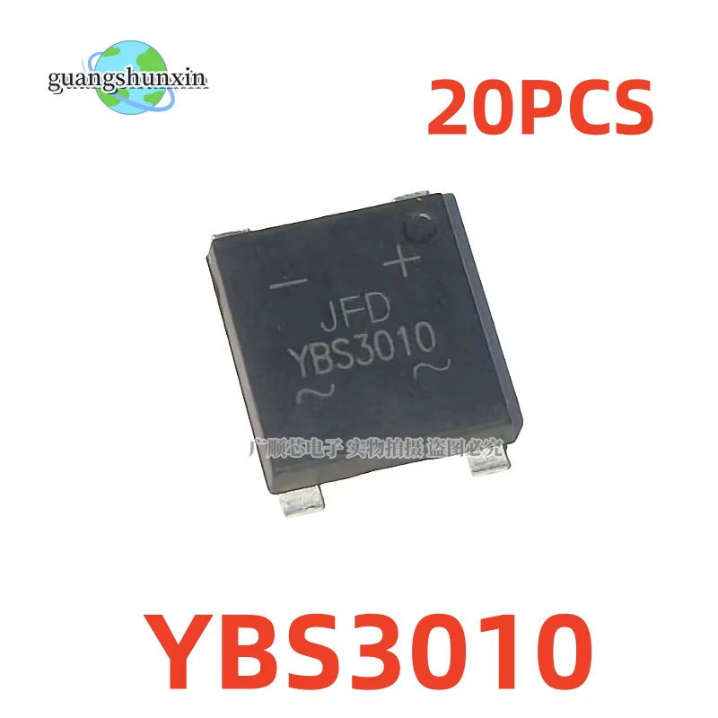 20PCS-New-original-YBS3010-YBS3010A-DBF310-SMD-4-bridge-stack-rectifier ...