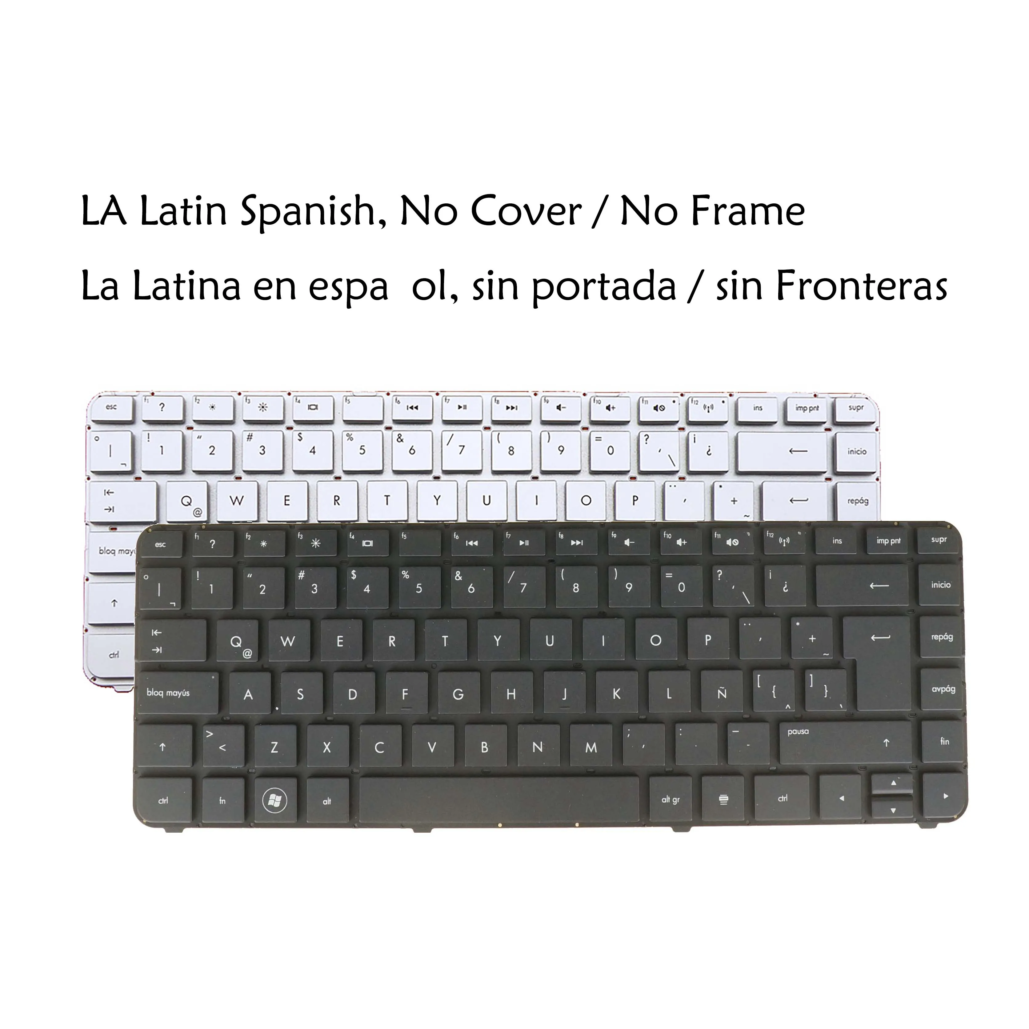 LA Spanish Laptop Keyboard For HP Pavilion dm4-3000 DM4-3100 Dv4-3000 ...