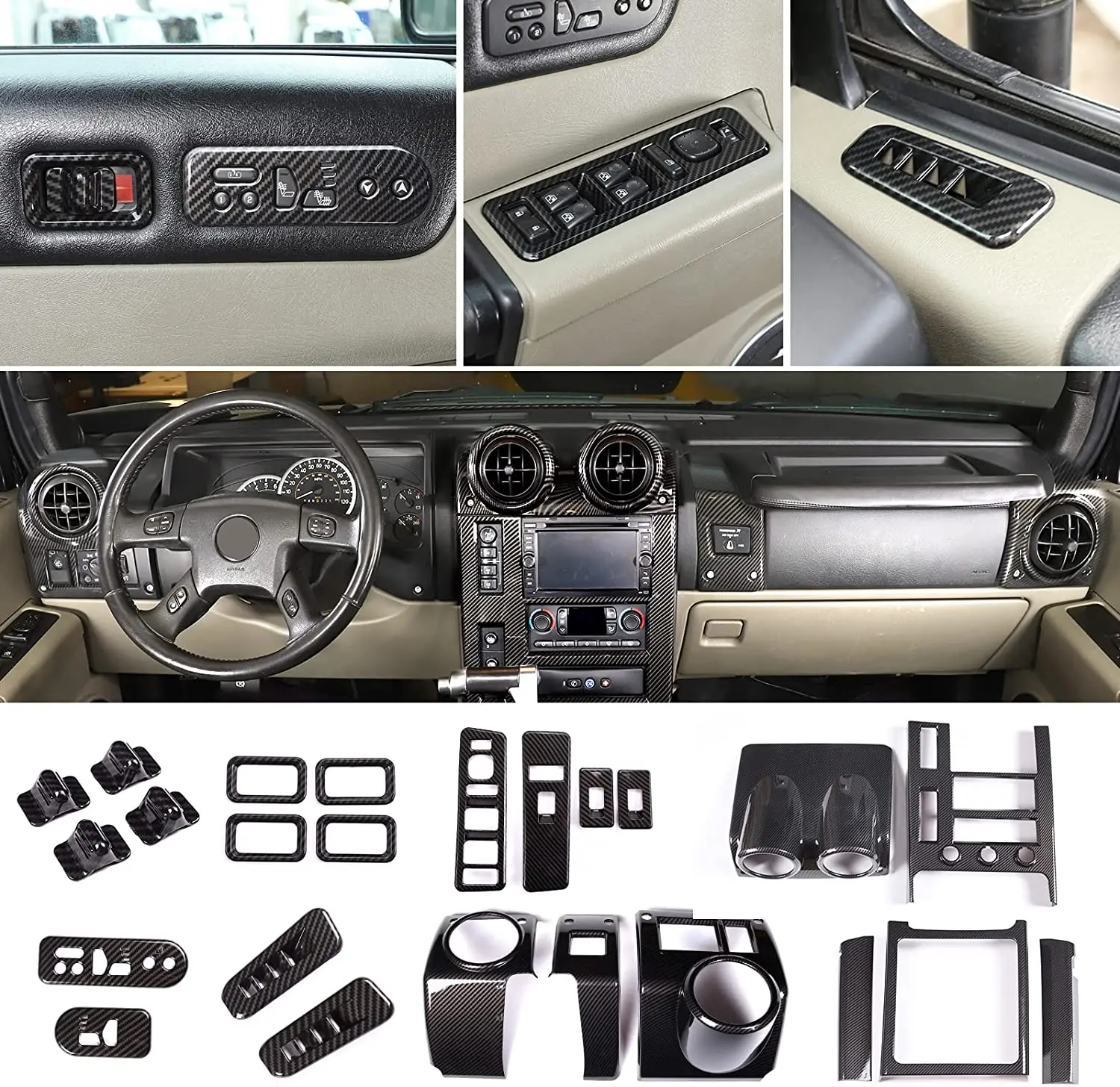 2004 Hummer H2 Interior