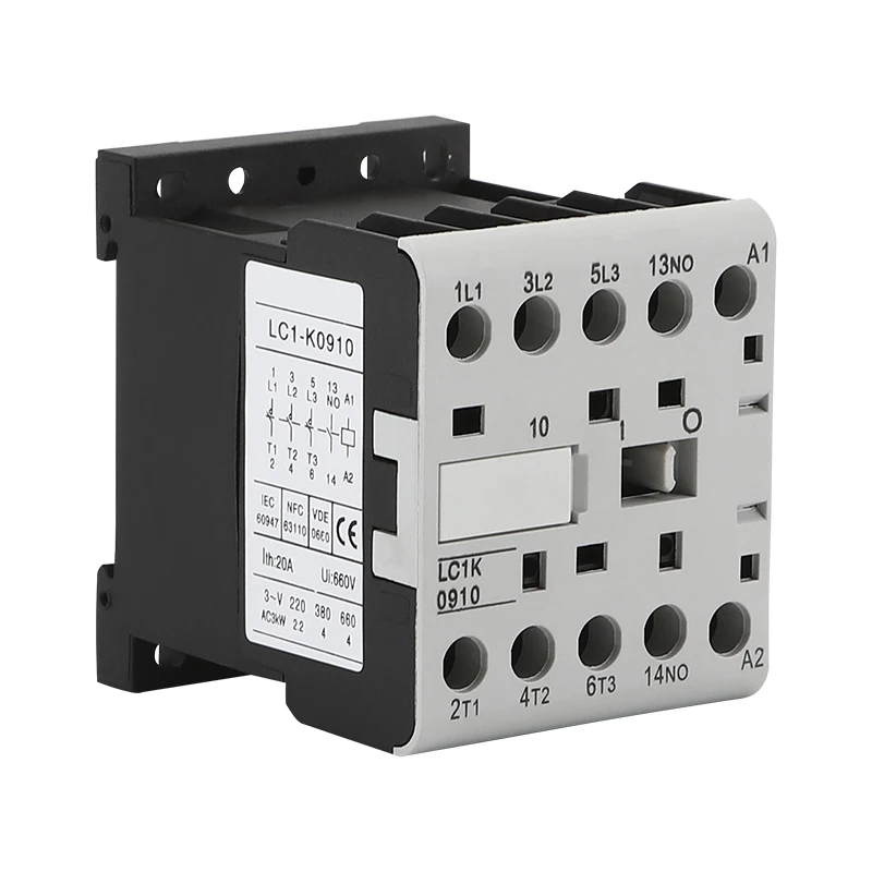 Cjx2-k1210 0910 1610 24v 36v 110v 220v 380v 50/60hz 6a 9a 12a Mini Ac ...