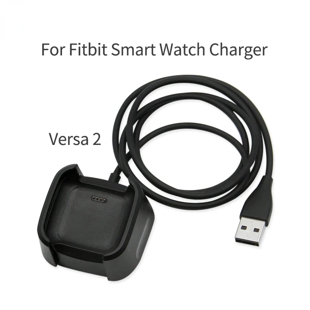 USB Charger Cable Adapter For Fitbit Versa 1 Fitbit Versa 2 Smart Watch ...