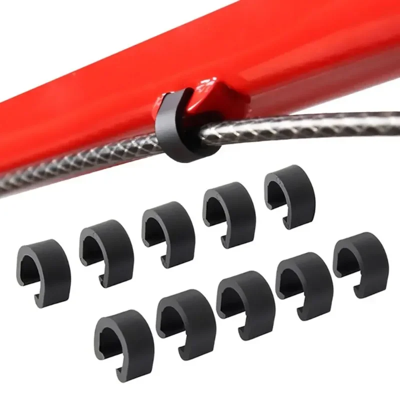 1pc Bike Brake Cable C Clips Frame Clamp Housing Hose Shifter Cables ...