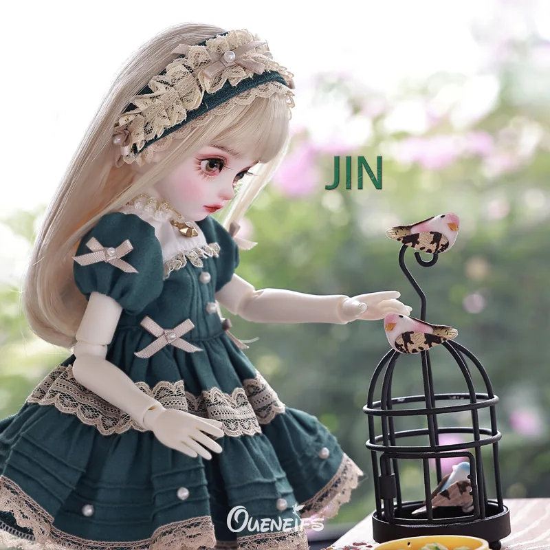 BJD Doll 1/6 Jin Young Girl Lovely Lolita Style Cuddly knuckle DZ Art ...
