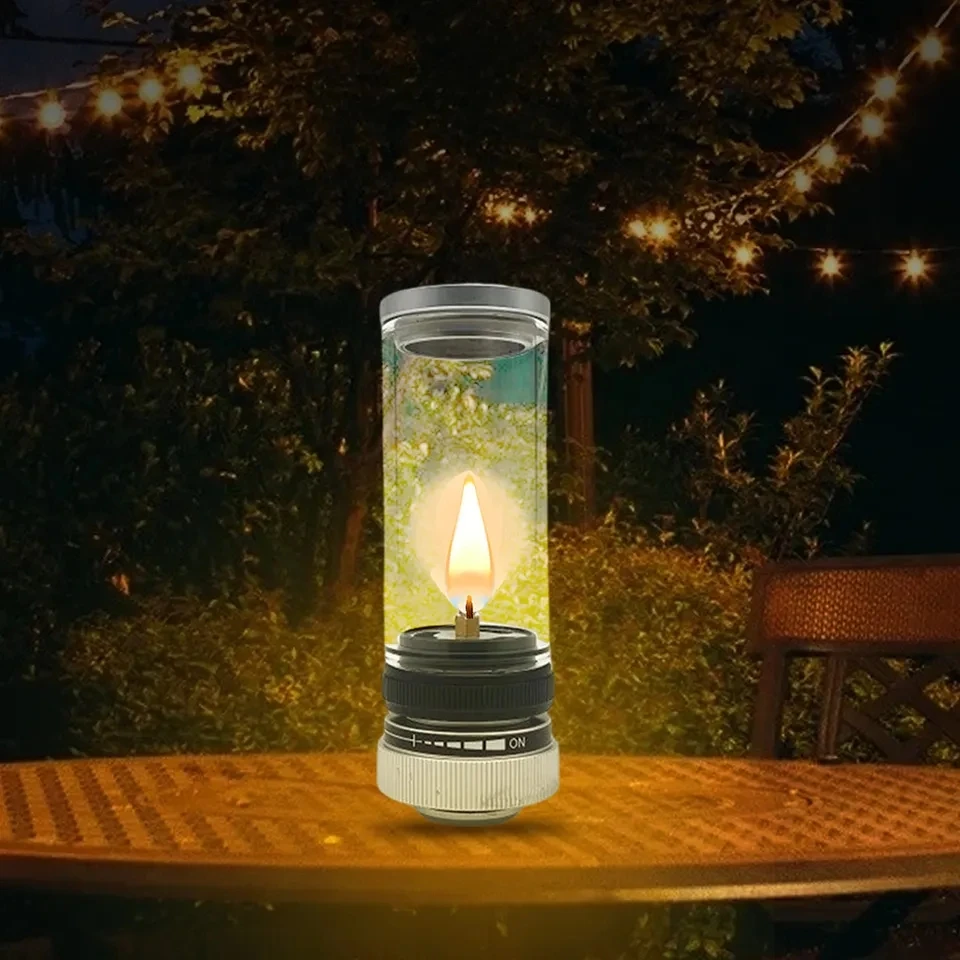 Windproof-Tent-Butane-Lantern-BRS-55-Dreamlike-Candlelight-Lamp ...