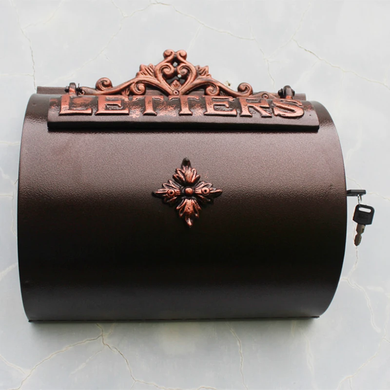 33x32x12cm-Wall-Mounted-Modern-Mail-Letter-Box-Outdoor-Luxury-Popular ...