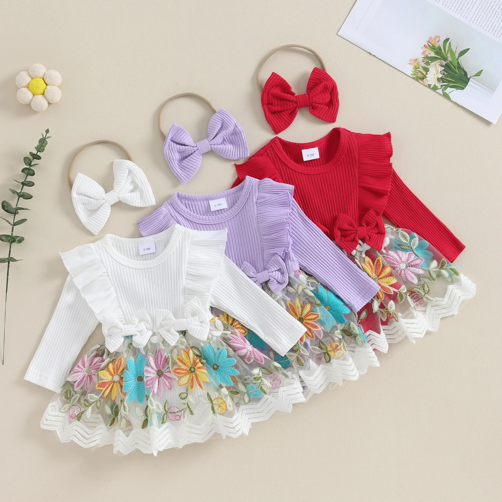 Pudcoco-Infant-Newborn-Baby-Girls-Autumn-Romper-Dress-Long-Sleeve ...