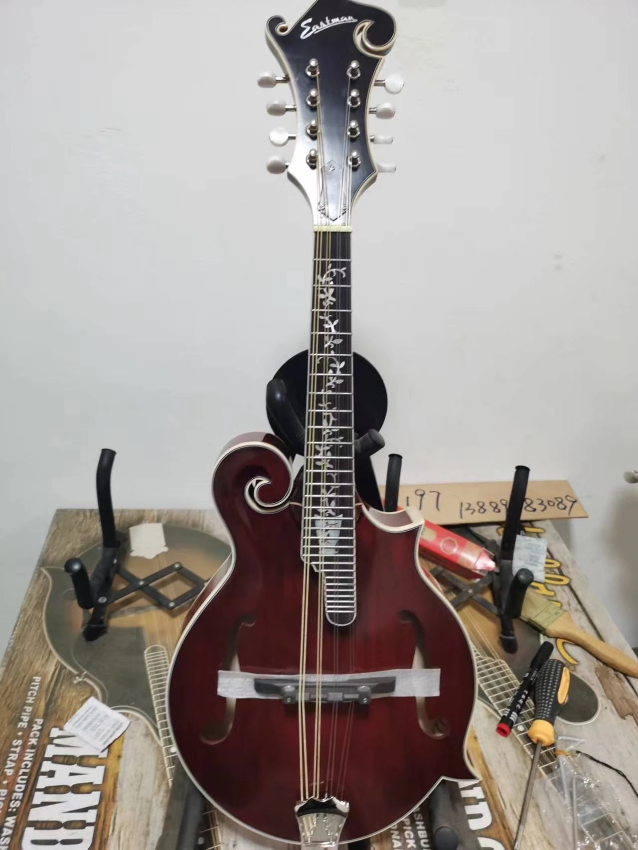 Full Solid Wood Handmade Mandolin Guitar - Mandolin - AliExpress