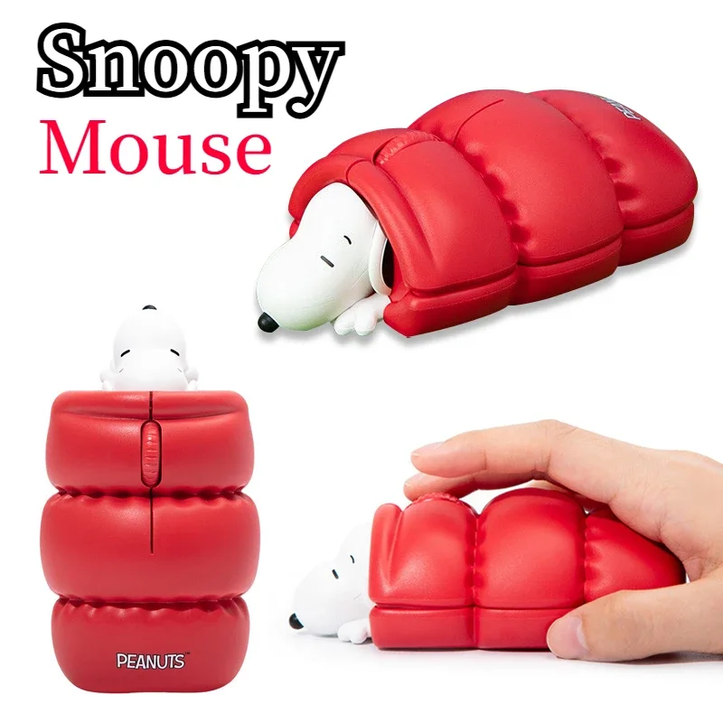 Snoopy-rat-n-inal-mbrico-con-Bluetooth-Mouse-creativo-de-dibujos ...