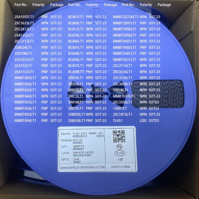 100PCS-set-BC807-BC808-BC817-BC818-BC846-BC847-BC848-BC856-BC857-BC858 ...