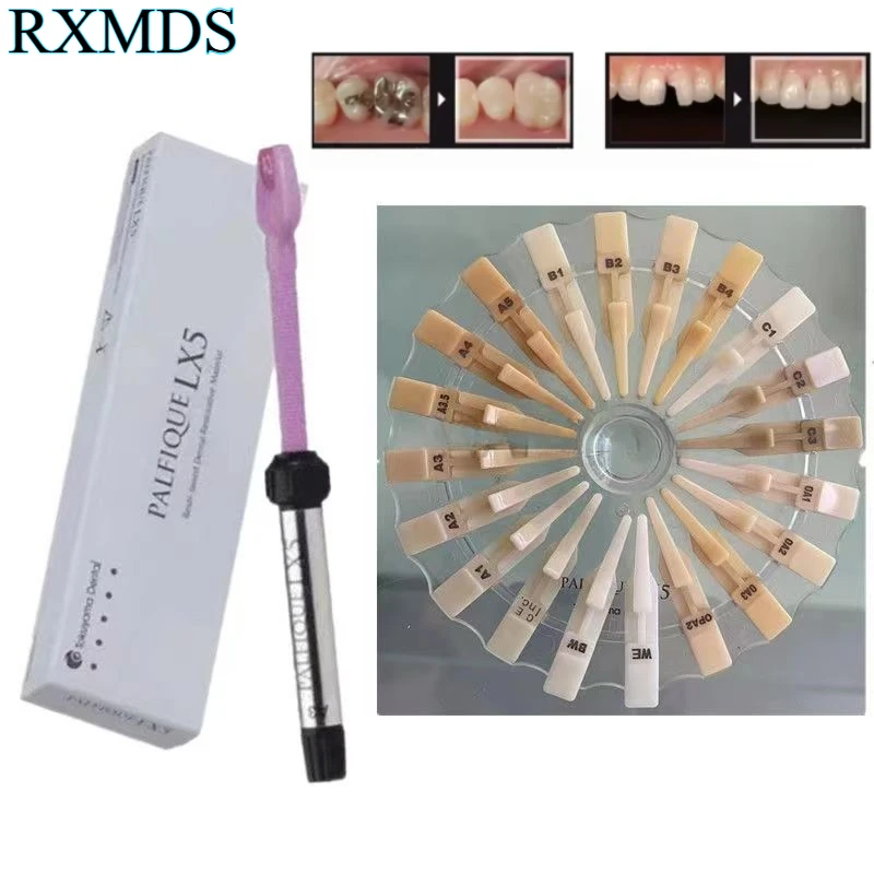 Dental LX5 Repair Material Light Cure Composite Resin Universal ...