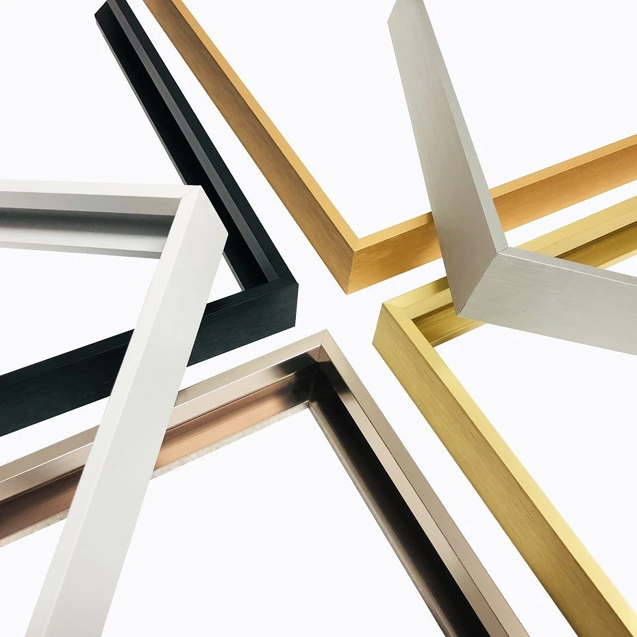 Metal Canvas Picture Frame Kit | Black Frames Pictures Wall | Picture ...