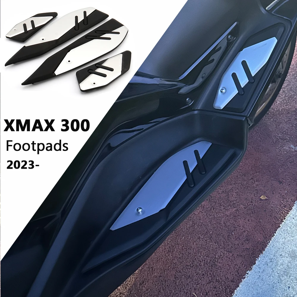 X-MAX-Foot-Pegs-For-Yamaha-XMAX-300-2023-2024-Motorcycle-Plate ...
