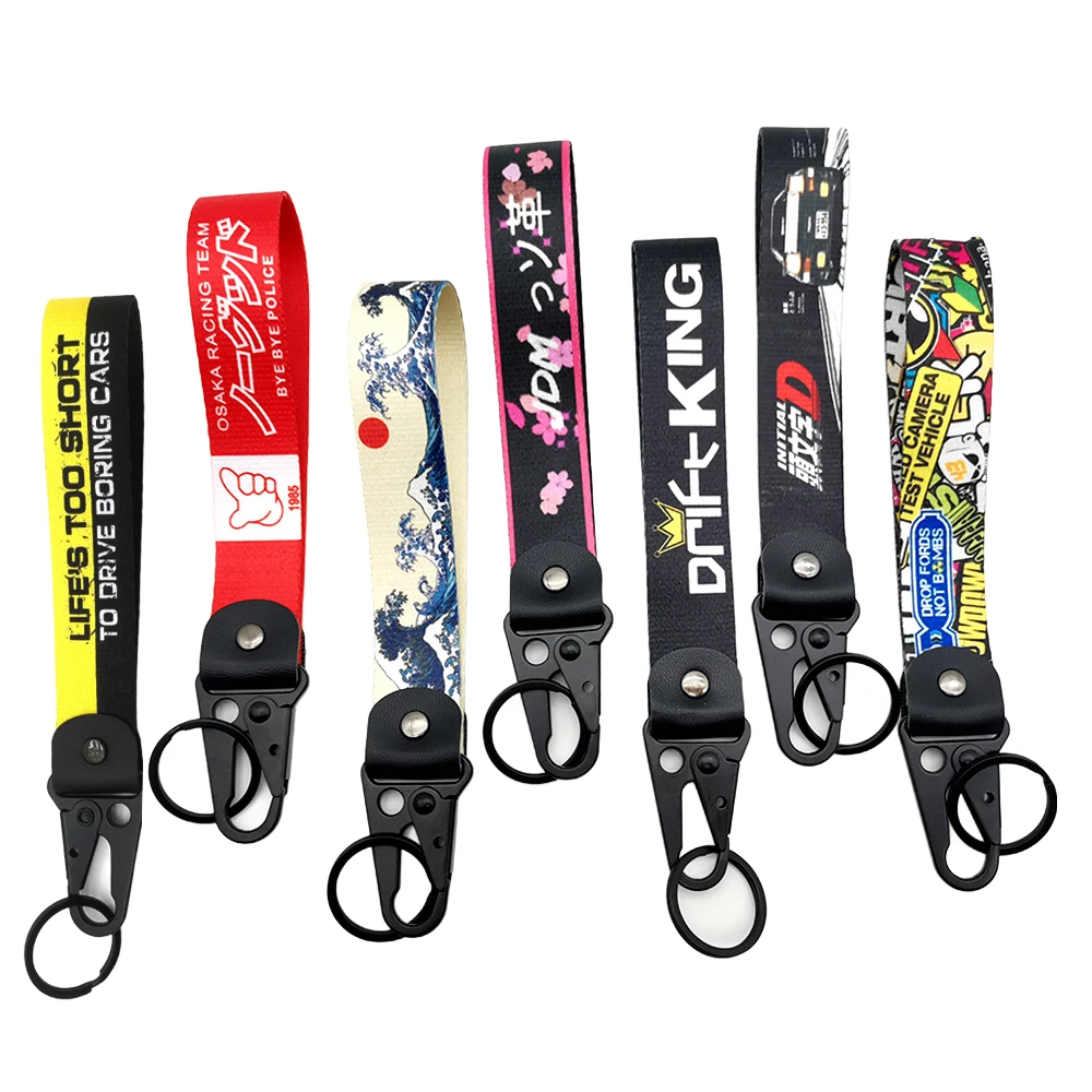 Hot-JDM-Racing-Culture-Tag-Keychain-Pendant-Car-Motorcycle-Clip-Key ...