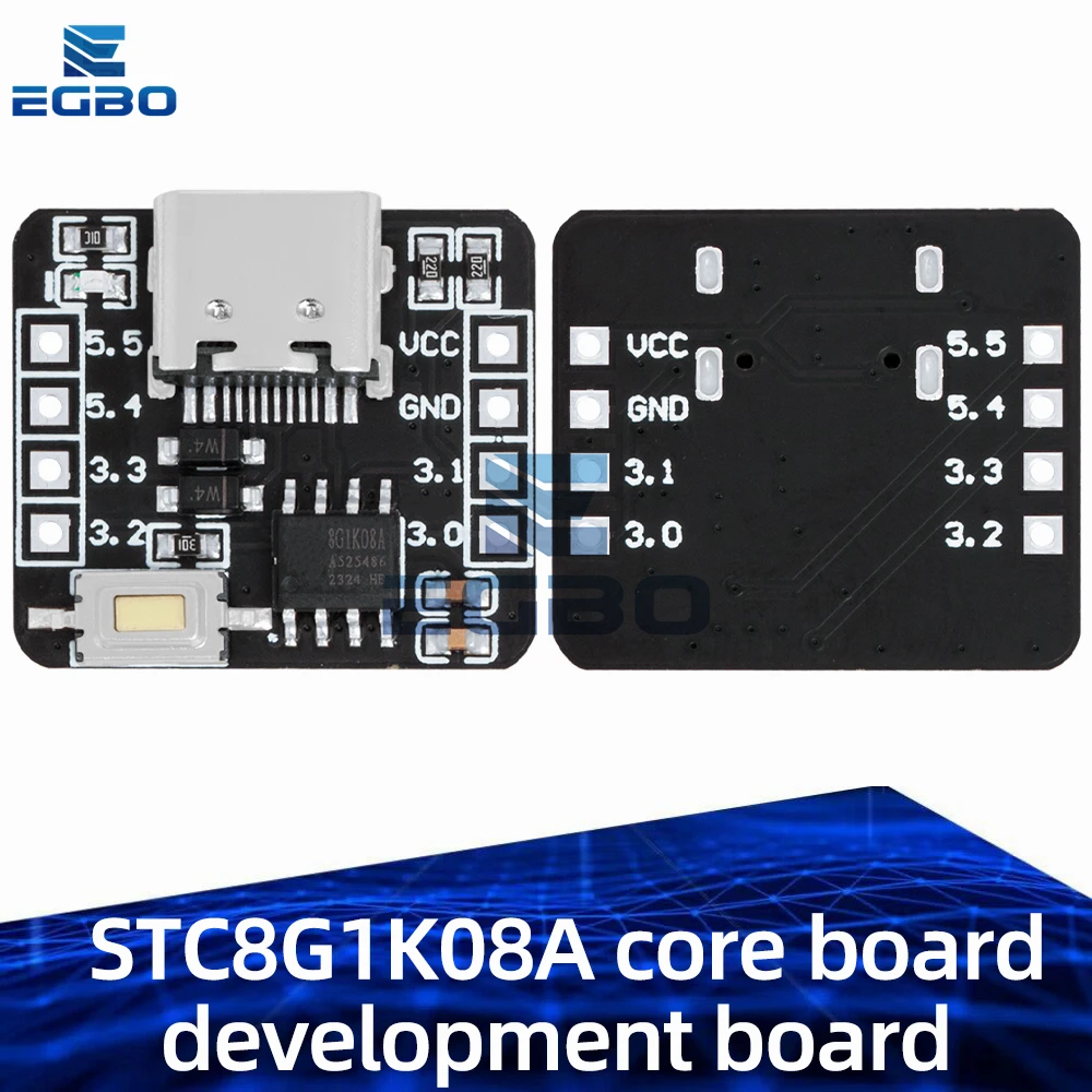 STC8G1K08A-core-board-development-board-Self-contained-ADC ...