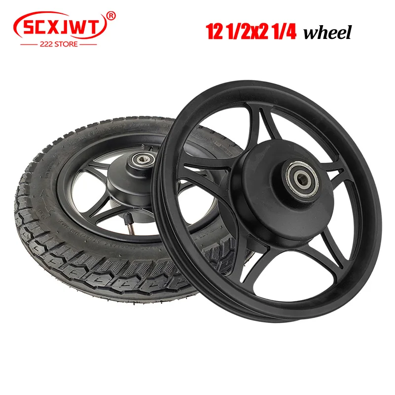 12 1/2x2 1/4 Tires Hub 12 Inch Drum Brake Wheel Tyre For Electric ...