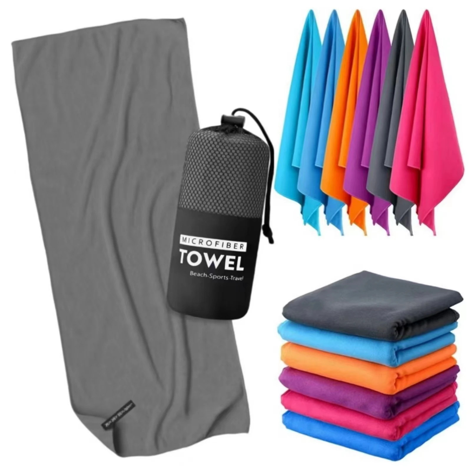 Ultrafine-Fiber-Quick-Drying-Towel-Absorbs-Water-and-Sweat-Portable ...