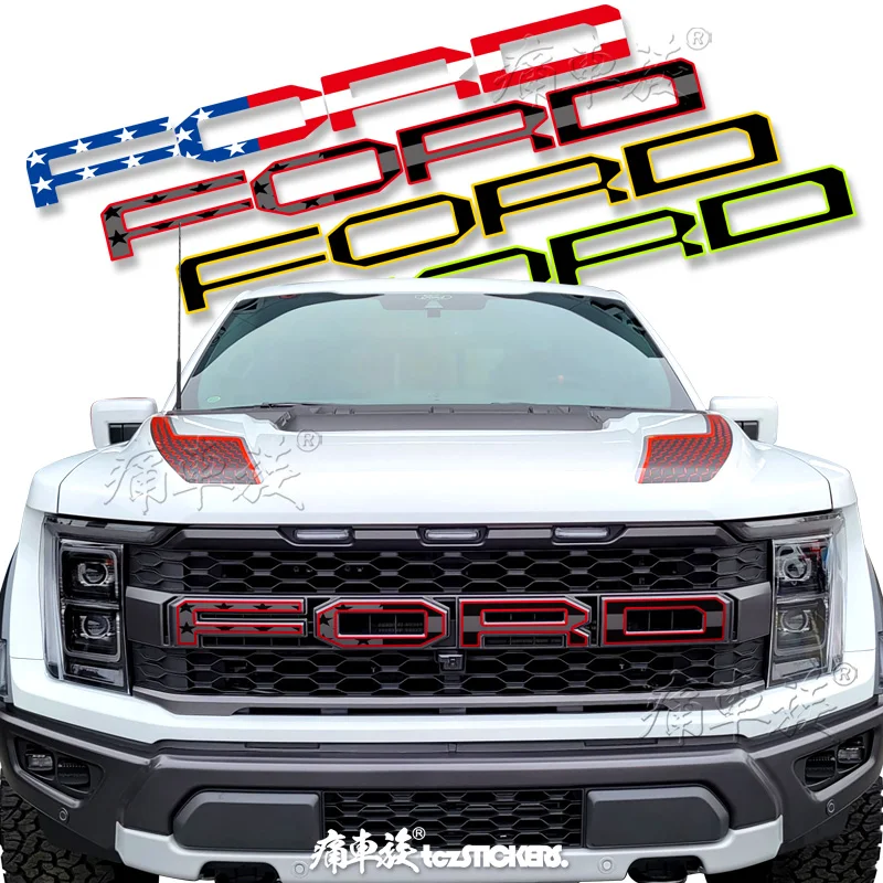 New-car-sticker-FOR-Ford-Raptor-2023-third-generation-3-5T-F-150 ...