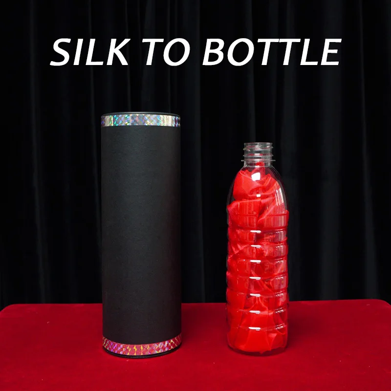 Silk to Bottle Magic Tricks 45*45cm sin límite de ángulo etapa lllusion ...