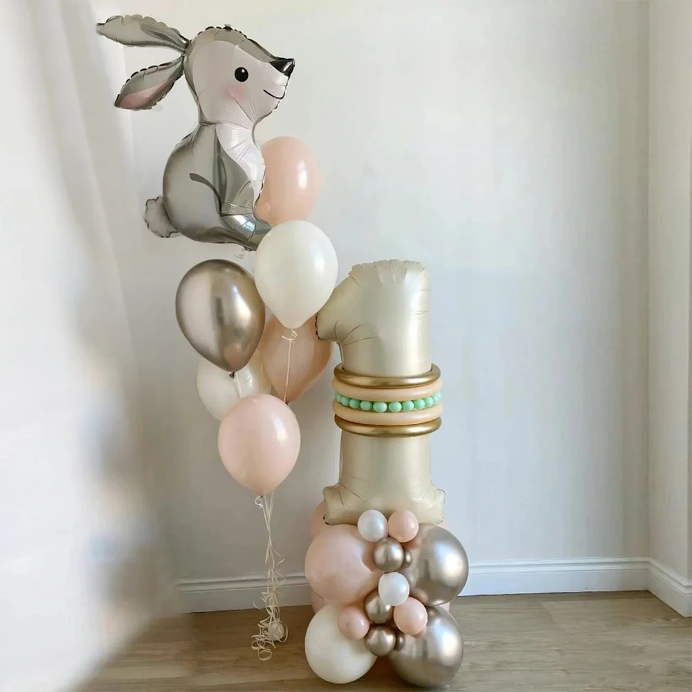 25pcs-40Inch-1-9-Cream-Number-Balloons-Set-Easter-Rabbit-Foil-Helium ...