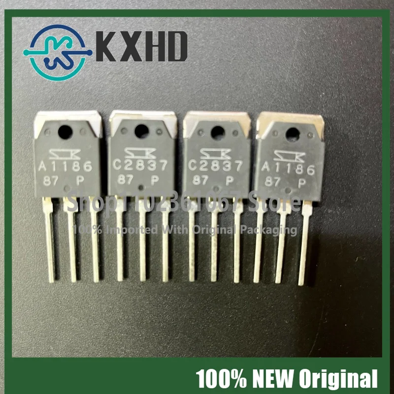 1PCS-Pair-2SA1186-A1186-2SC2837-C2837-TO-3P-power-amplifier-pair-sound ...