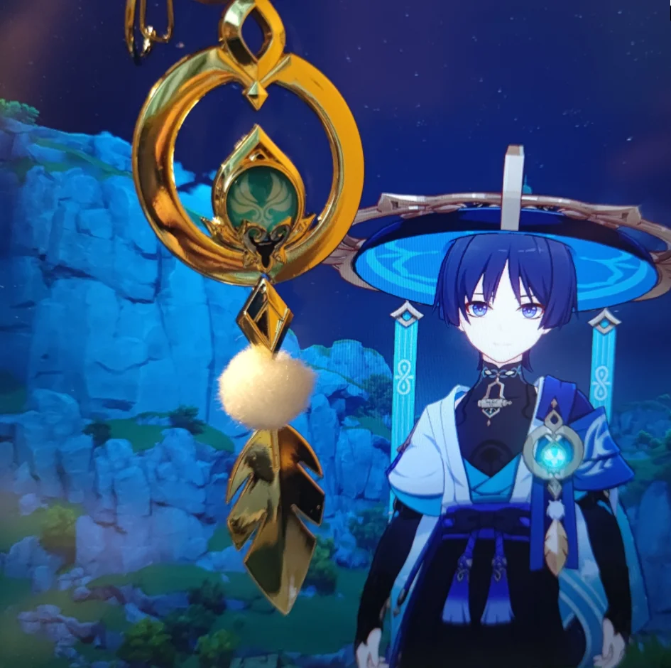 Anime Genshin Impact Wanderer Kunikuzushi Auge Gottes, 40% OFF