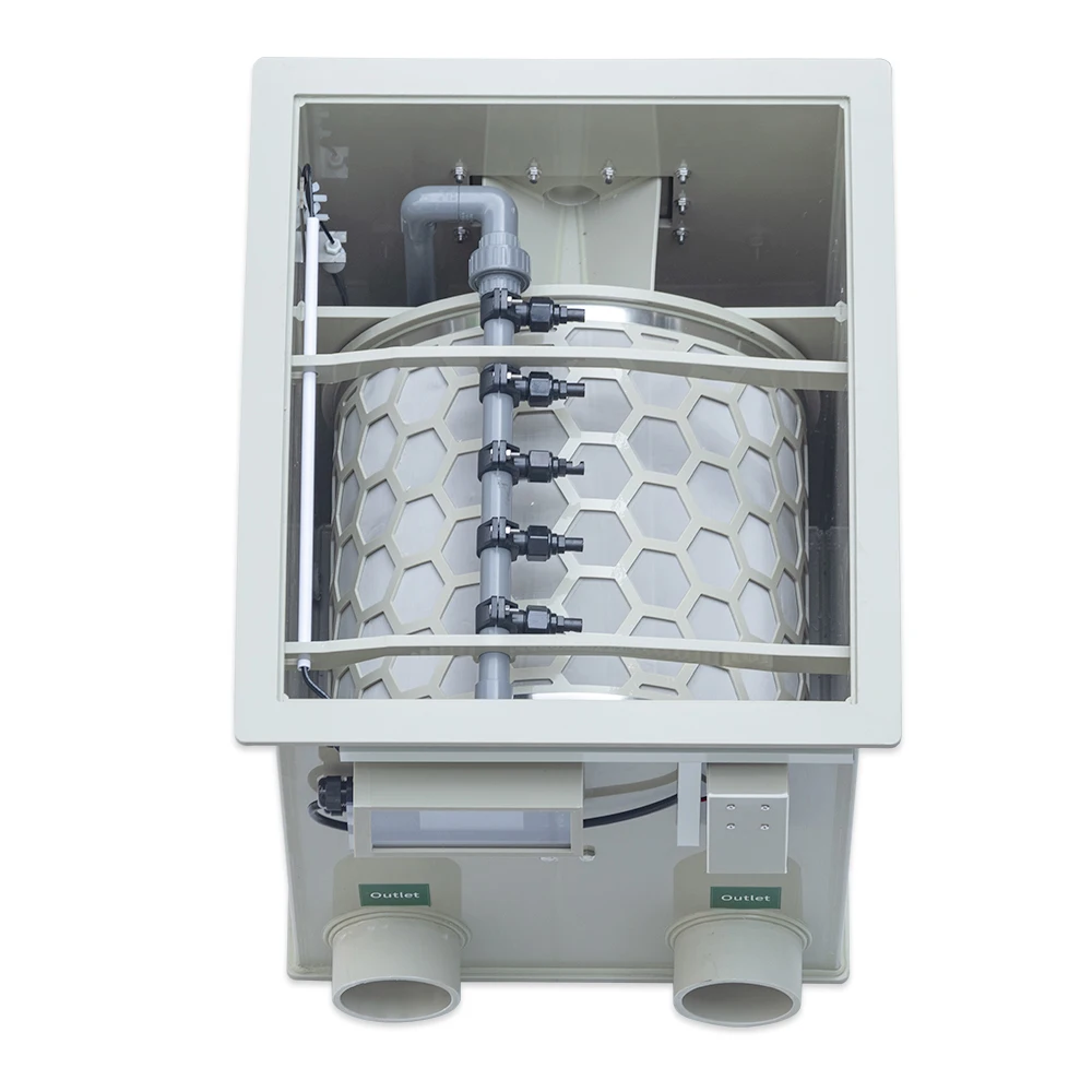 Filtre à eau d'étang Koi 20m/3, écran en acier inoxydable, filtre à ...