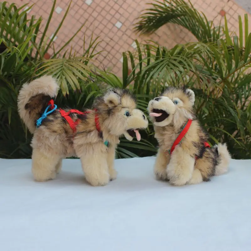 15-18cm-Simulation-of-Alaskan-Malamute-Plush-Toy-Dog-Alaskan-Rag-Doll ...