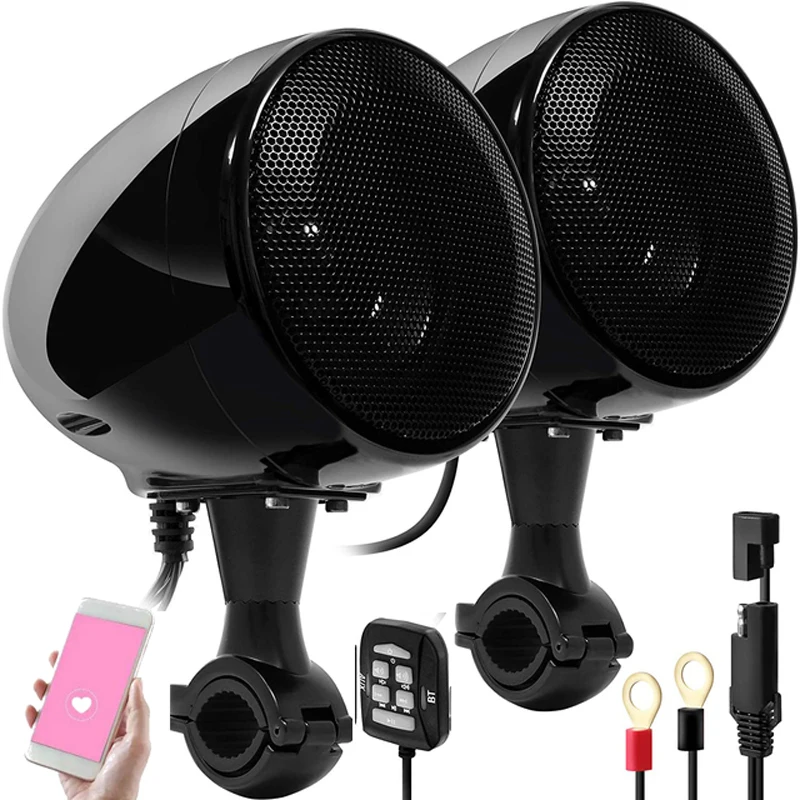 600W-Motorcycle-Audio-System-with-Multimedia-Stereo-Amplifier-4-Inch ...