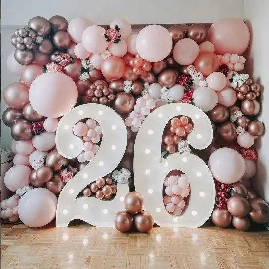 Marquee Letters 4ft Led Number For Wedding Custom Giant Logo Large Love ...