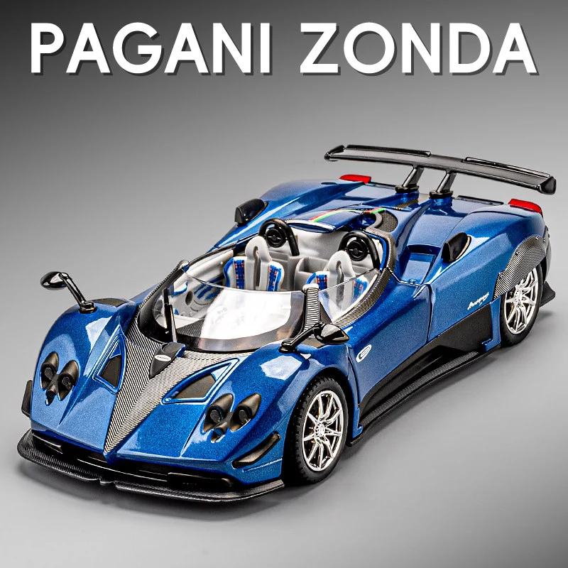 1:24 Pagani Zonda HP Barchetta Supercar Alloy Model Car Toy Diecasts ...