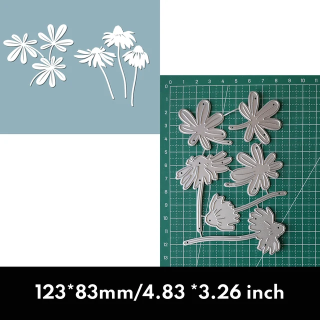 Flower Frame Craft Paper Dies Cut Diy Handmade Mold Scrapbook for Card ...